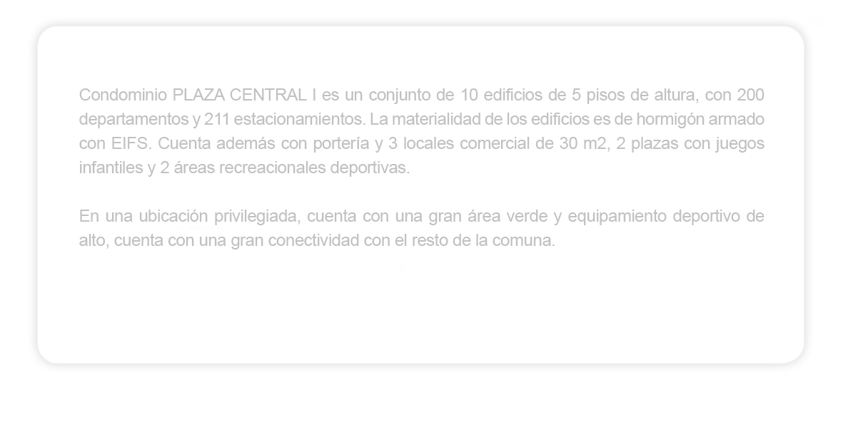 SERVIU » PLAZA CENTRAL 1